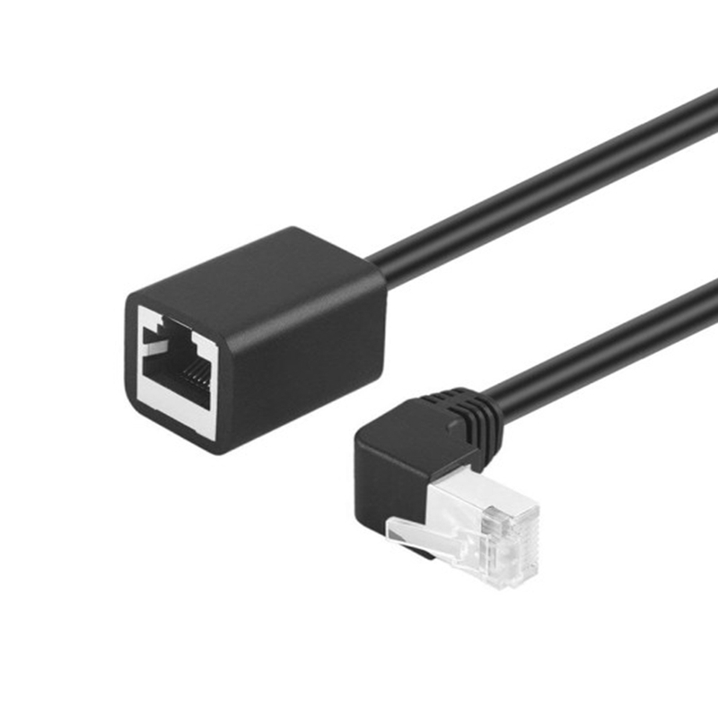 Cat 5 Ethernet Extension Cable 90 Degree Right Angled Supplier in China ...